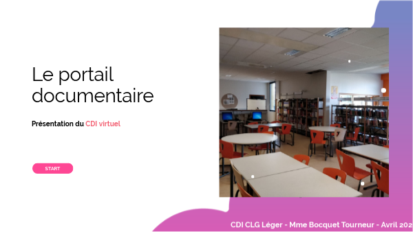 Le portail documentaire du CDI | Genially