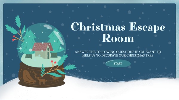 CHRISTMAS ESCAPE ROOM