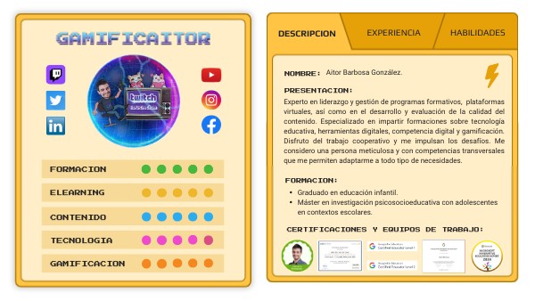 Mi vida - Curriculum | Genially