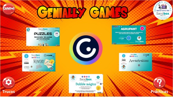Minijuegos extensiones Genially