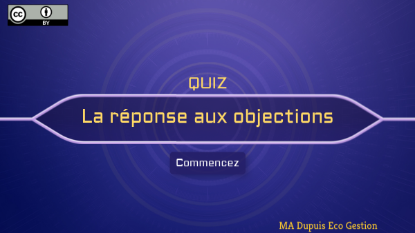 Quiz Objections | Genially