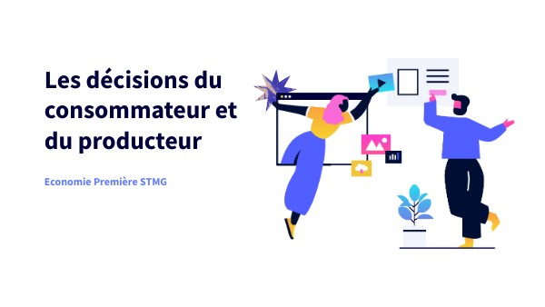 Les décisions du consommateur et du producteur | Genially