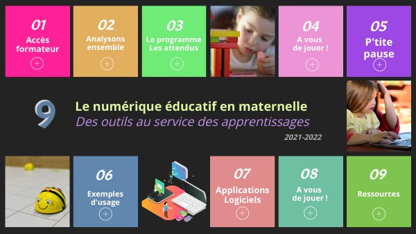 Animation Numérique éducatif Maternelle - 2 | Genially