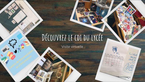 Visite virtuelle du CDI | Genially
