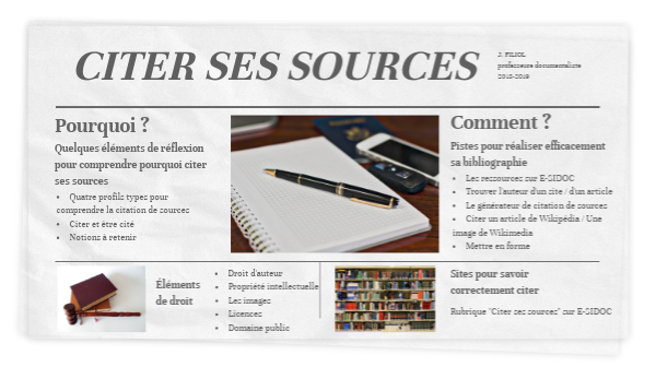 Citer ses sources TPE