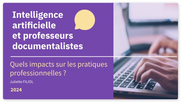 Présentation IH2EF IA