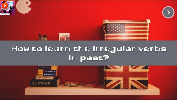 Irregular verbs GAME - OCTOBER | Genially