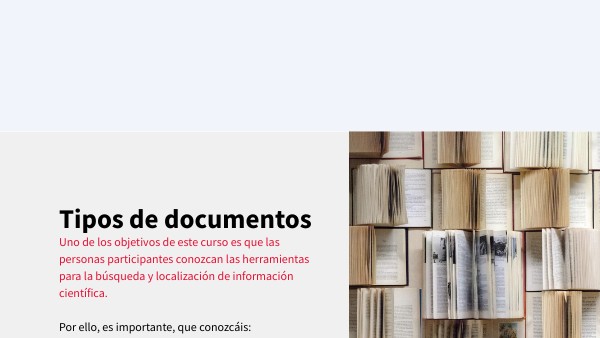 tipos de documentos genérico | Genially
