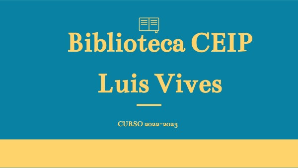 BIBLIOTECA CEIP LUIS VIVES