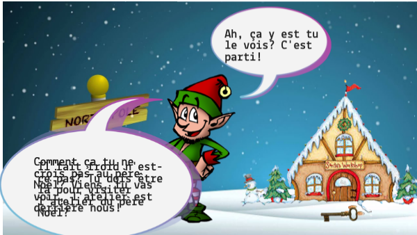 escape game Christmas (French dialogues) | Genially