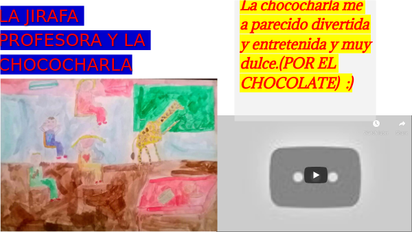 la jirafa profesora | Genially