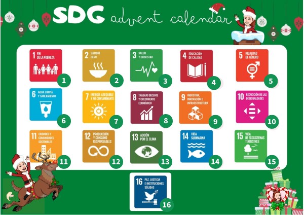 SDG Christmas advent calendar