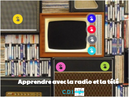 Apprendre avec la radio et la télé