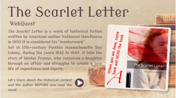 The Scarlet Letter Webquest | Genially