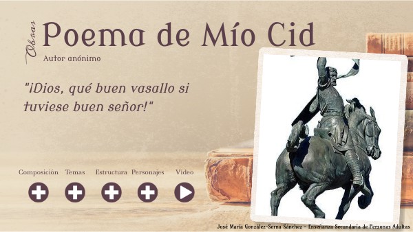 Poema de Mío Cid | Genially