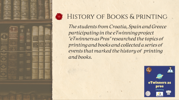 History of Printing & Books | Genially