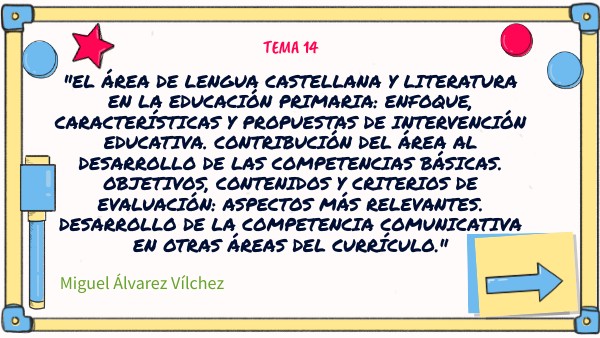 Presentación Tema 14 Primaria | Genially