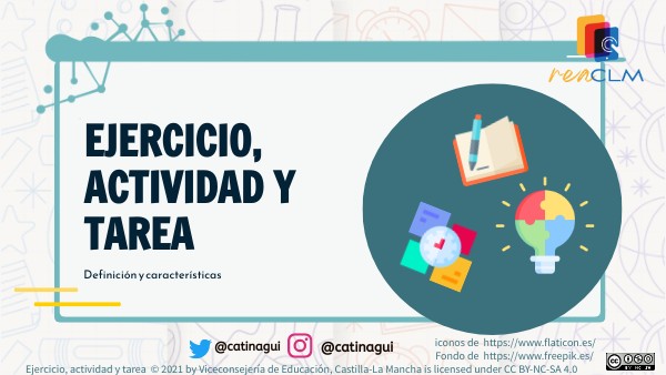 Ejercicio, actividad y tarea | Genially
