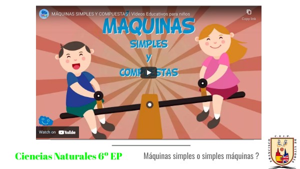 MÁQUINAS SIMPLES | Genially