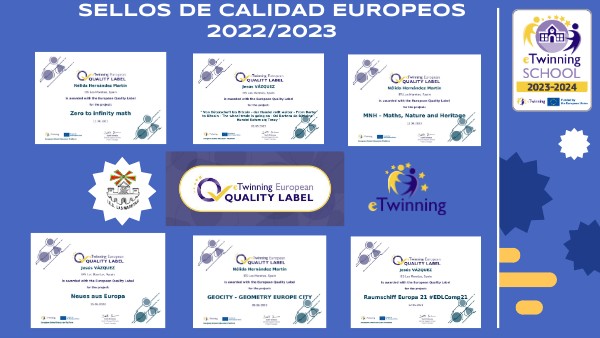 Sellos de Calidad Europeos eTwinning