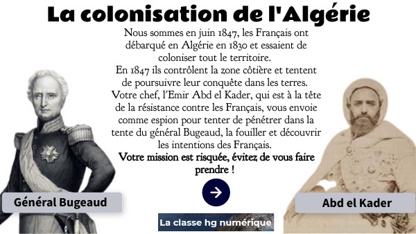 La colonisation de l'Algérie | Genially