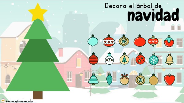 Decora tu árbol de navidad | Genially