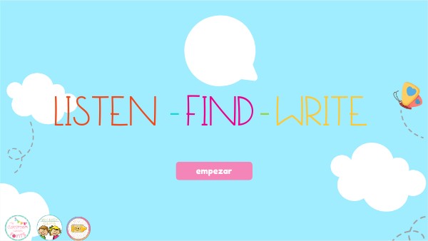 LISTEN - FIND - WRITE