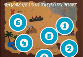 Maleme qr code treasure hunt