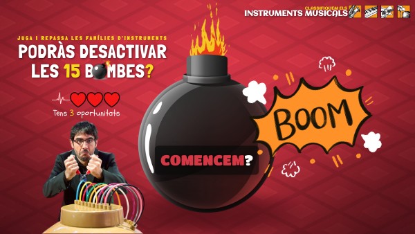 Copy - boom instruments famílies | Genially