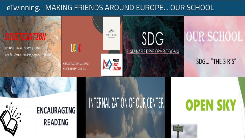 eTwinning.- Our school CEO LA SIERRA | Genially