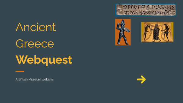 Ancient Greece webquest | Genially