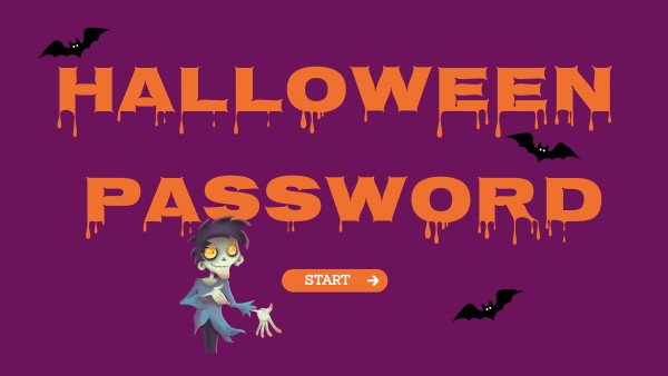HALLOWEEN PASSWORD | Genially