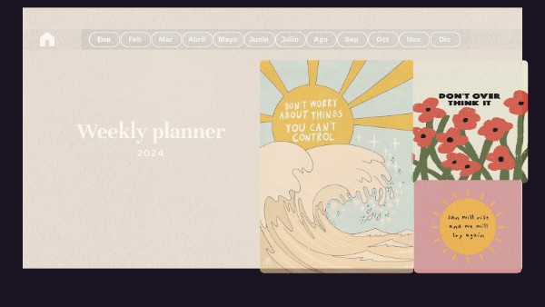 Weekly planner | Genially