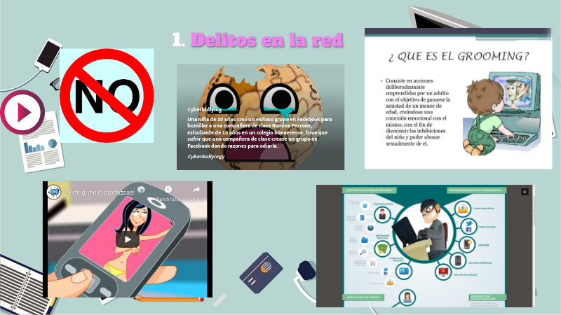 Delitos en la red | Genially