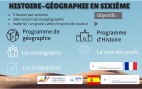 Présentation HG 6ème