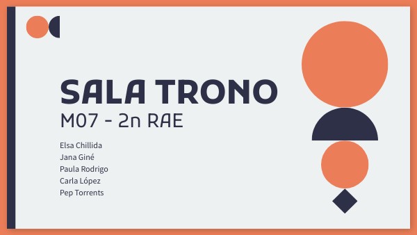 SALA TRONO - RAE2 | Genially