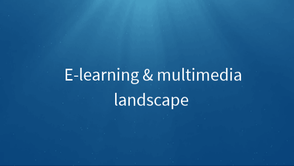 elearning and multimedia landscpae
