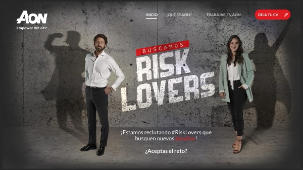 Aon #RiskLovers - Deja tu CV