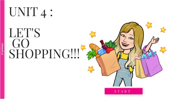 Copia - UNIT 4: Let's go shopping | Genially