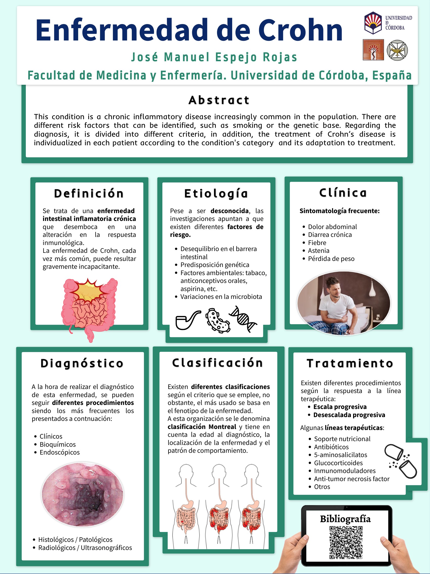 PÓSTER ENFERMEDAD CROHN | Genially