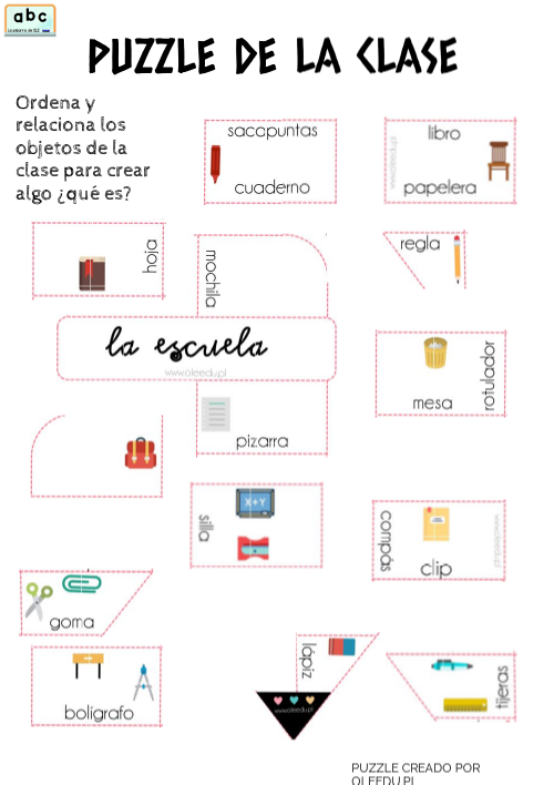 PUZZLE DE LA CLASE | Genially