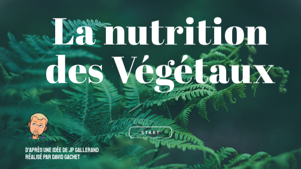 nutrition végétaux | Genially