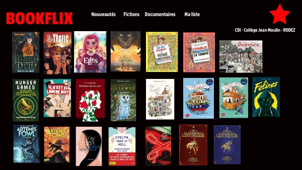 Bookflix | Genially