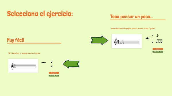 Completa compases de 3/4