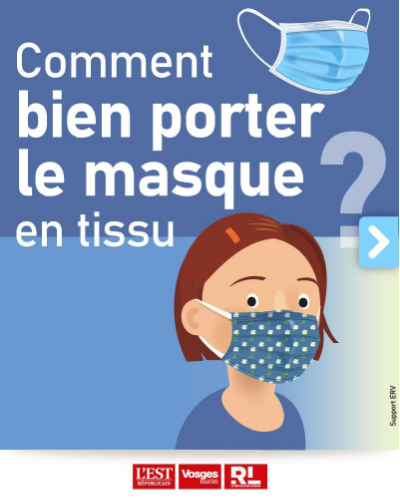 Comment porter le masque | Genially