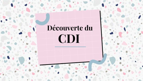 Découverte du CDI