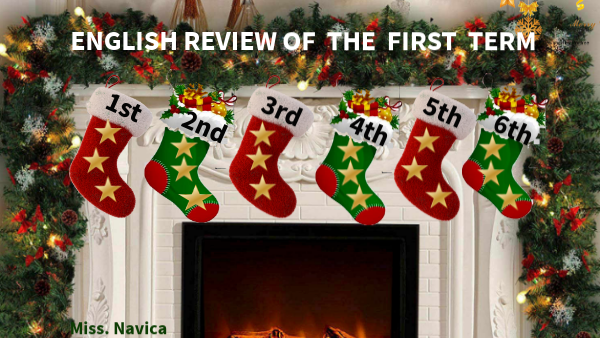 ENGLISH REVIEW 1ST TERM