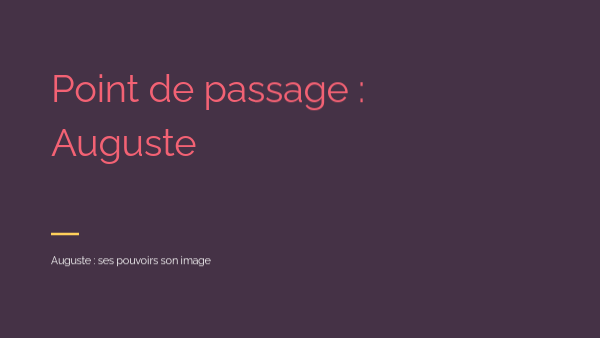 PPO Auguste eleve | Genially