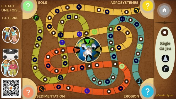 Plateau de jeu : il était une fois la Terre | Genially