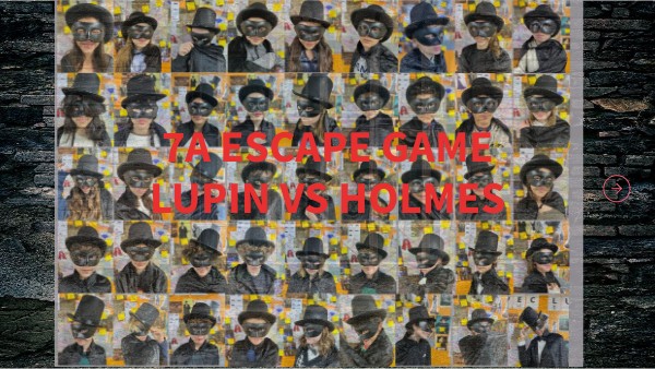 7A Escape game Lupin Template | Genially